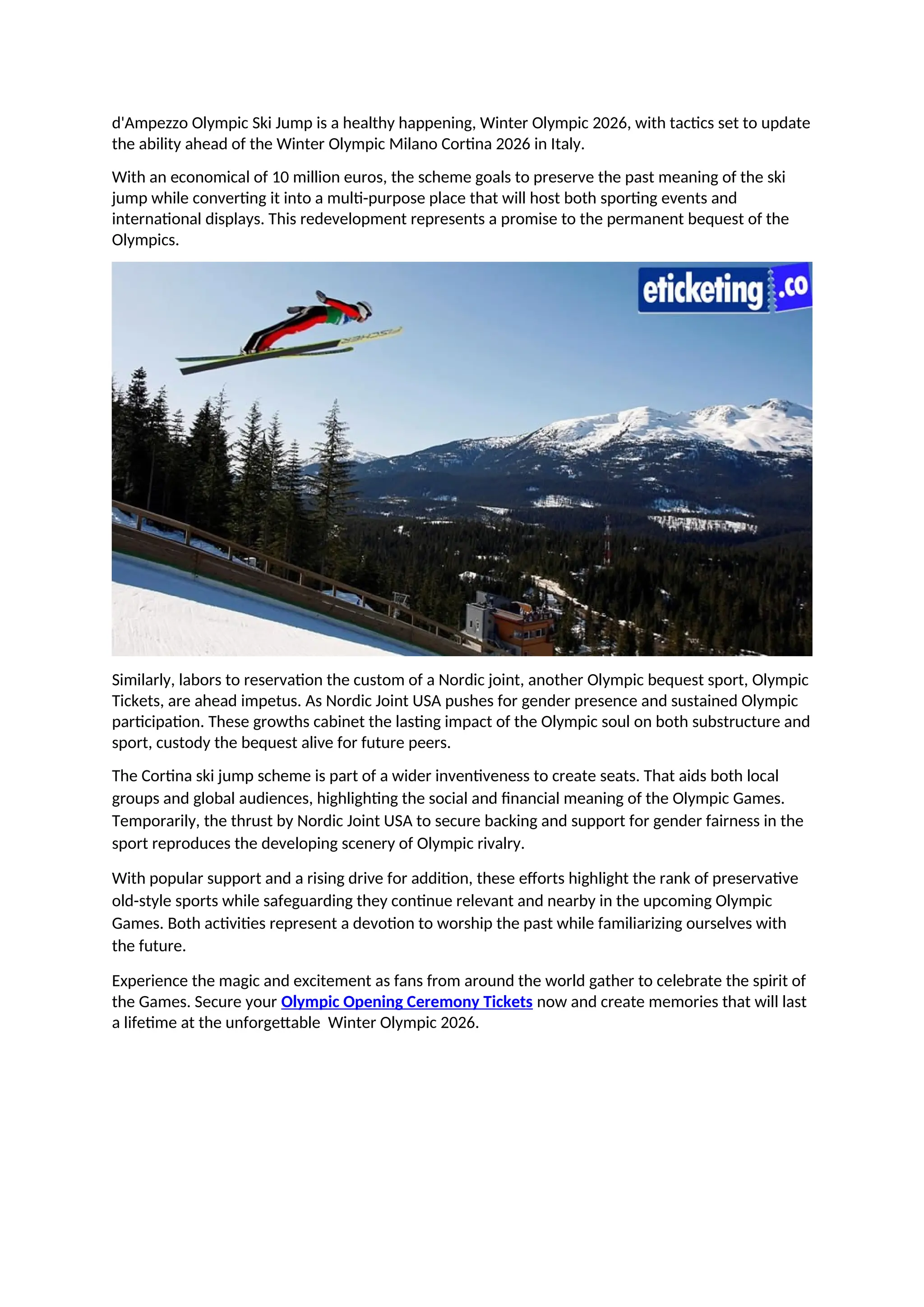 Winter Olympic Milano Cortina 2026 Ski Jump Renovation Plans.docx ...