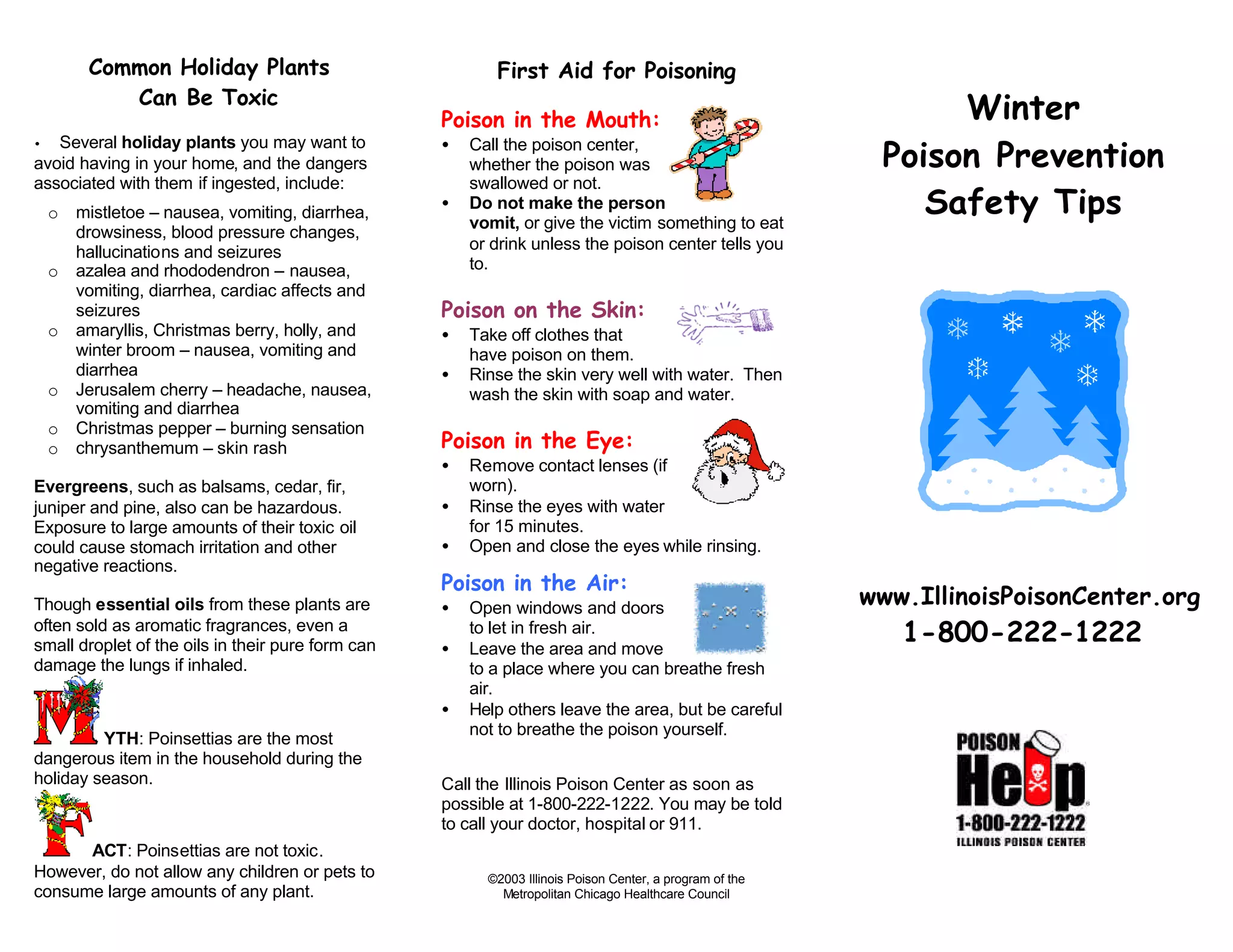 Winter poison prevention safety tips | PDF