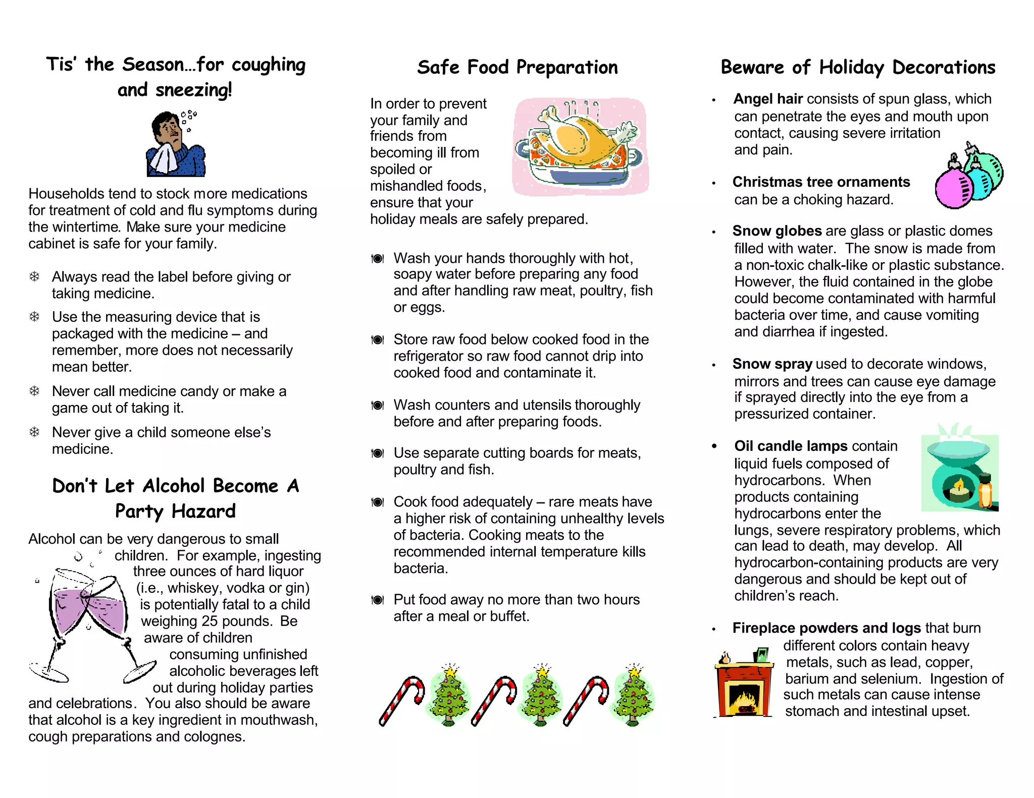 Winter poison prevention safety tips | PDF