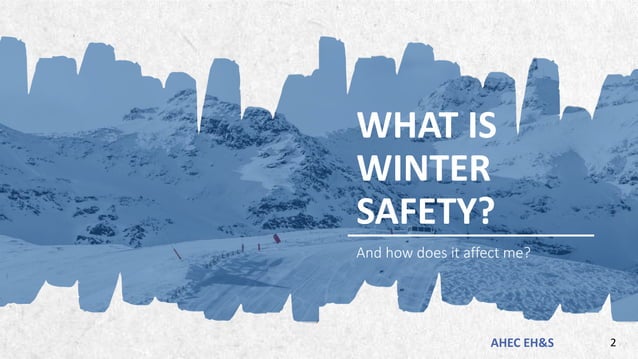 Winter Safety | PPTX | Weather | Science