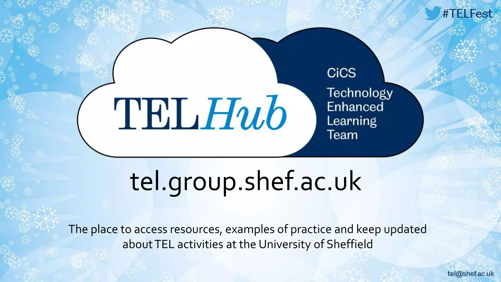 Winter TELFest - Building an Exemplary MOLE Course - Danny Monaghan ...