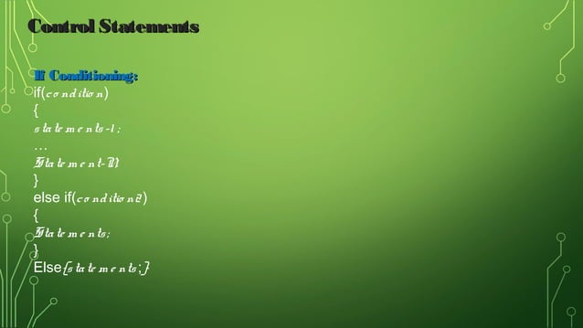 Arduino Platform With C Programming Ppt