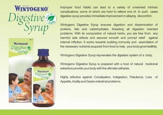Huxley's Wintogeno | PPTX