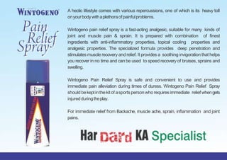 Huxley's Wintogeno | PPTX