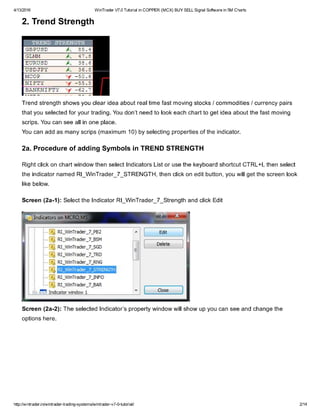 Win trader v7.0 tutorial | PDF