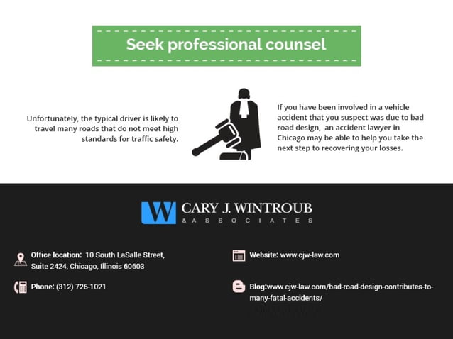 Bad Road Design Contributes to many fatal Accidents | PPT