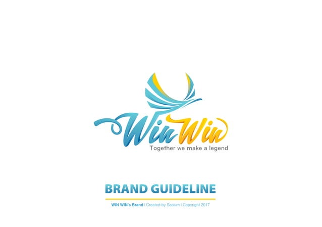 Tài liệu hướng dẫn sử dụng thiết kế Logo thương hiệu du lịch WIN WIN | PDF