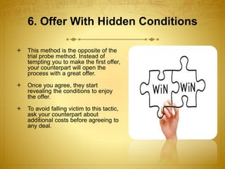 Tips to Conduct Win-Win Negotiations | PPTX
