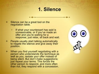 Tips to Conduct Win-Win Negotiations | PPTX