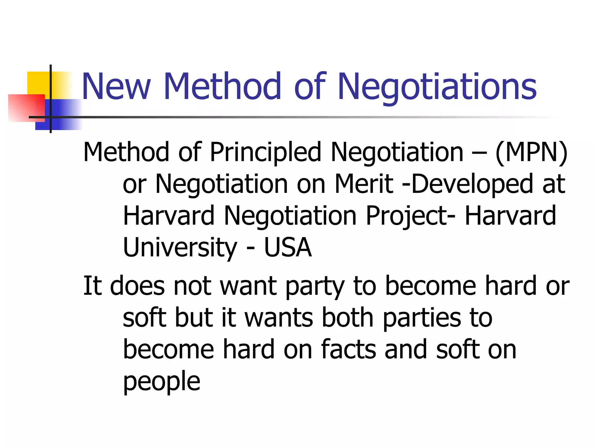 Win Win Negotiations | PPT