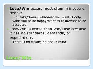 Presentation on Habits of Win-Win in daily worklife | PPTX