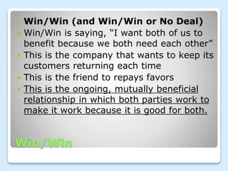 Presentation on Habits of Win-Win in daily worklife | PPTX
