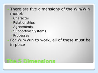 Presentation on Habits of Win-Win in daily worklife | PPTX