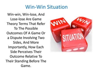 Win win situation | PPTX