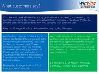 WinWire Introduction | PPTX