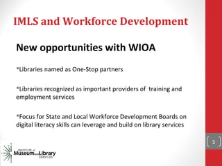 Presentation from the ALA WIOA Webinar | PPT | Adult Education | Education