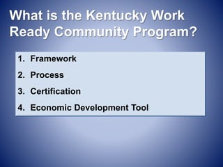 WIOA and Work Ready Communites | PPTX