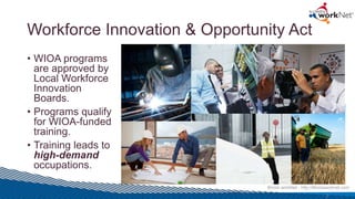 WIOA Training Programs Search Tool Overview | PPTX