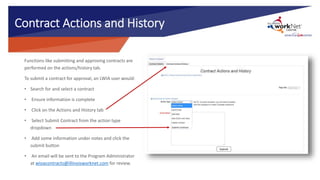 WIOA Contract Reporting | PPTX | Technology & Computing