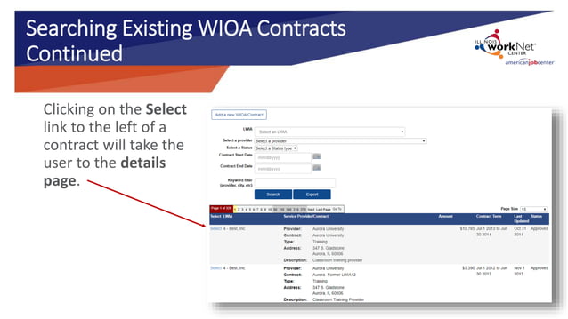 WIOA Contract Reporting | PPT