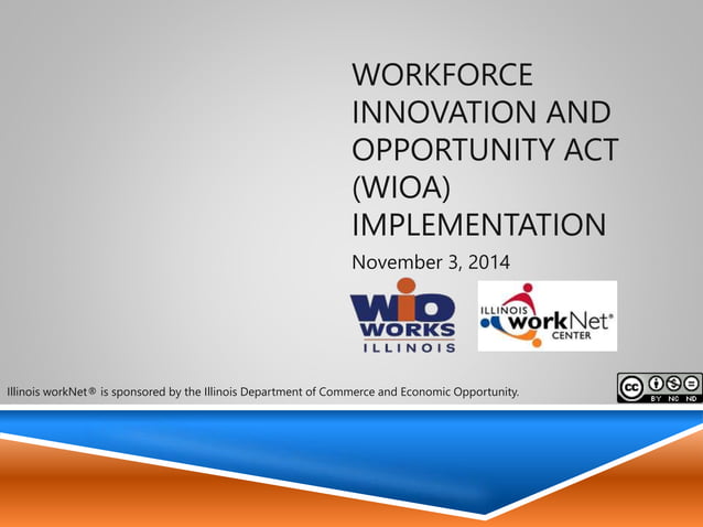 WIOA Implementation | PPTX