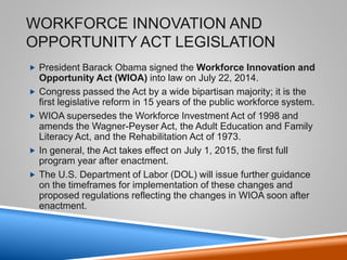 WIOA Overview | PPTX