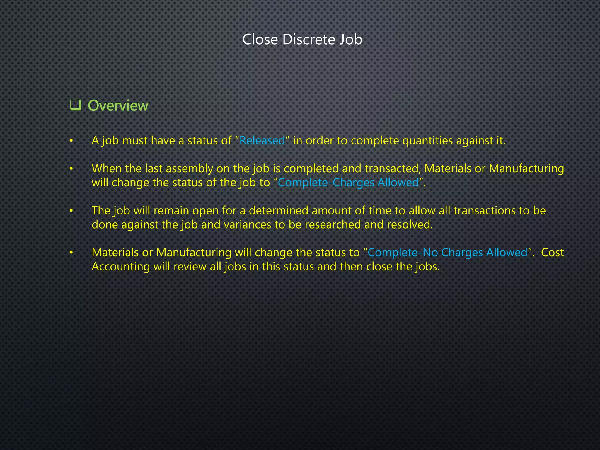 Oracle R12 Work In Process | PPTX