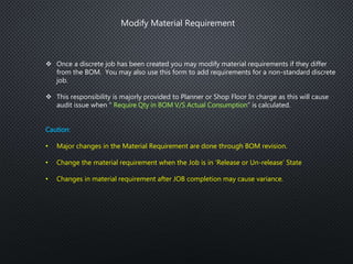 Oracle R12 Work In Process | PPTX
