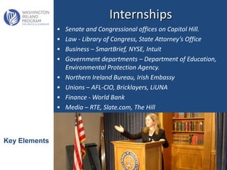 Washington Ireland Programme 2014 introduction | PPT