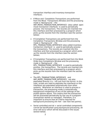 Wip back flush | PDF