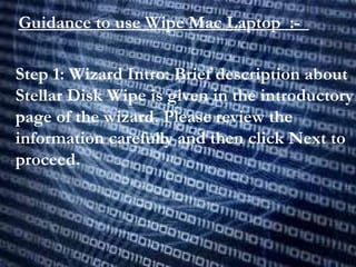 How to Wipe Mac Laptop | PPT