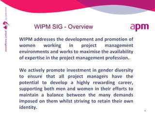 APM Presents - Women in Project Management presentation | PPT