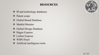World Intellectual Property Rights- WIPO | PPTX