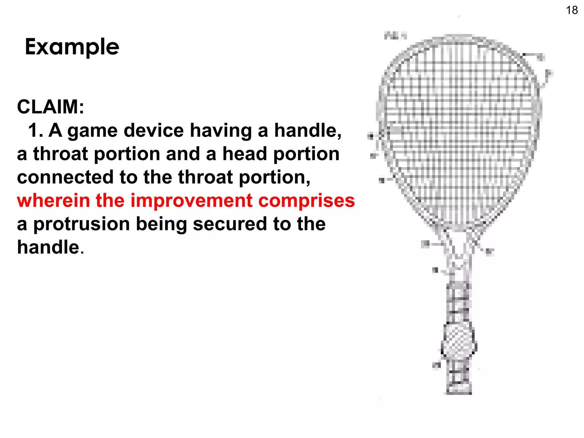 PATENT CLAIM FORMAT AND TYPES OF CLAIMS | PDF
