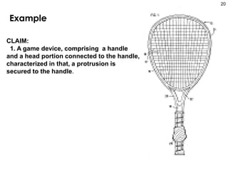 PATENT CLAIM FORMAT AND TYPES OF CLAIMS | PDF