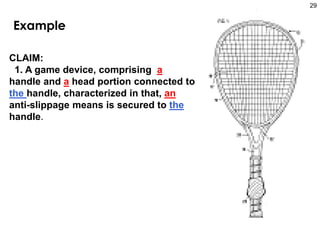 PATENT CLAIM FORMAT AND TYPES OF CLAIMS | PDF