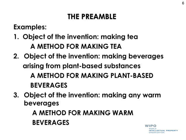 PATENT CLAIM FORMAT AND TYPES OF CLAIMS | PDF