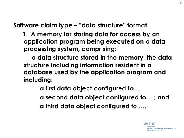 PATENT CLAIM FORMAT AND TYPES OF CLAIMS