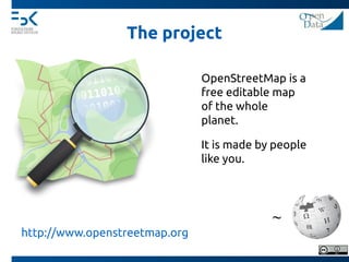 OpenStreetMap open data ecosystem between opportunities and legal ...
