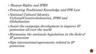 World intellectual property organization (WIPO) | PPTX