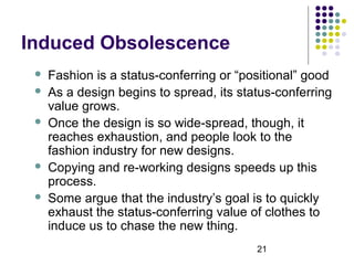 Ethics in fASHION | PPT