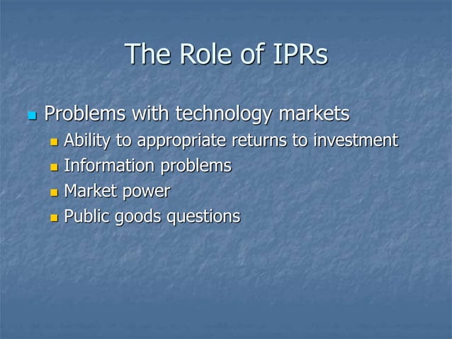 Ipr and its rights and technology transfer.ppt | Business | Business ...