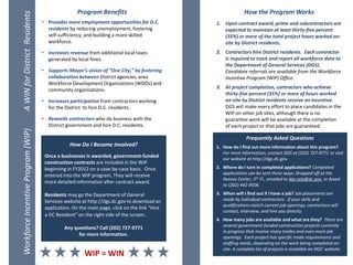 Workforce Initiative Program Pamphlet | PDF