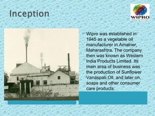 Wipro of CEO introduce | PPT