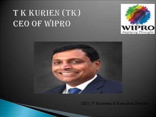 Wipro of CEO introduce | PPT