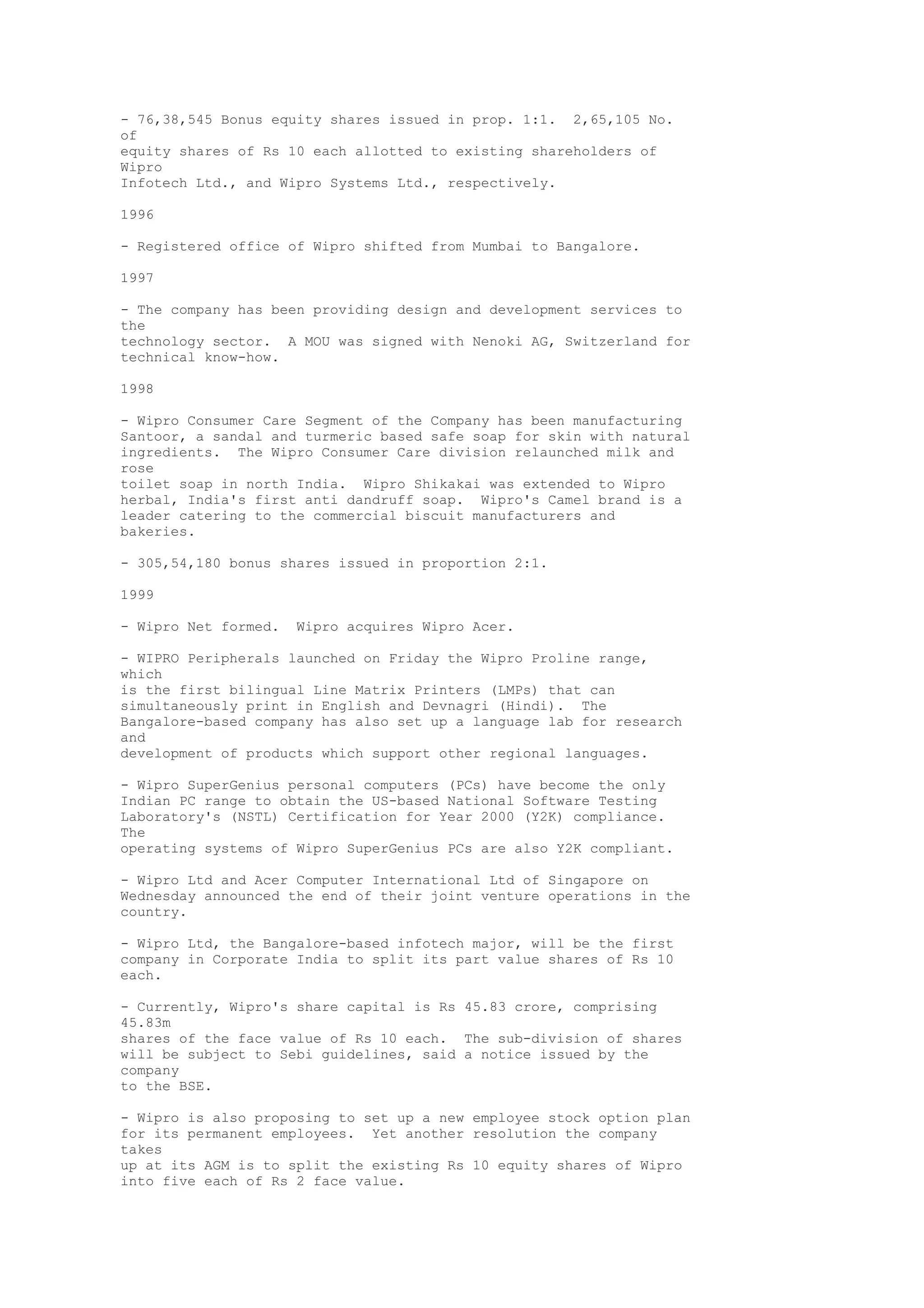 Wipro | DOC | Skin Care | Beauty