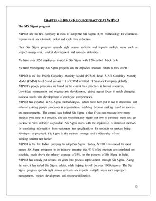 Wipro- An Organizatonal Behaviour Project | DOCX