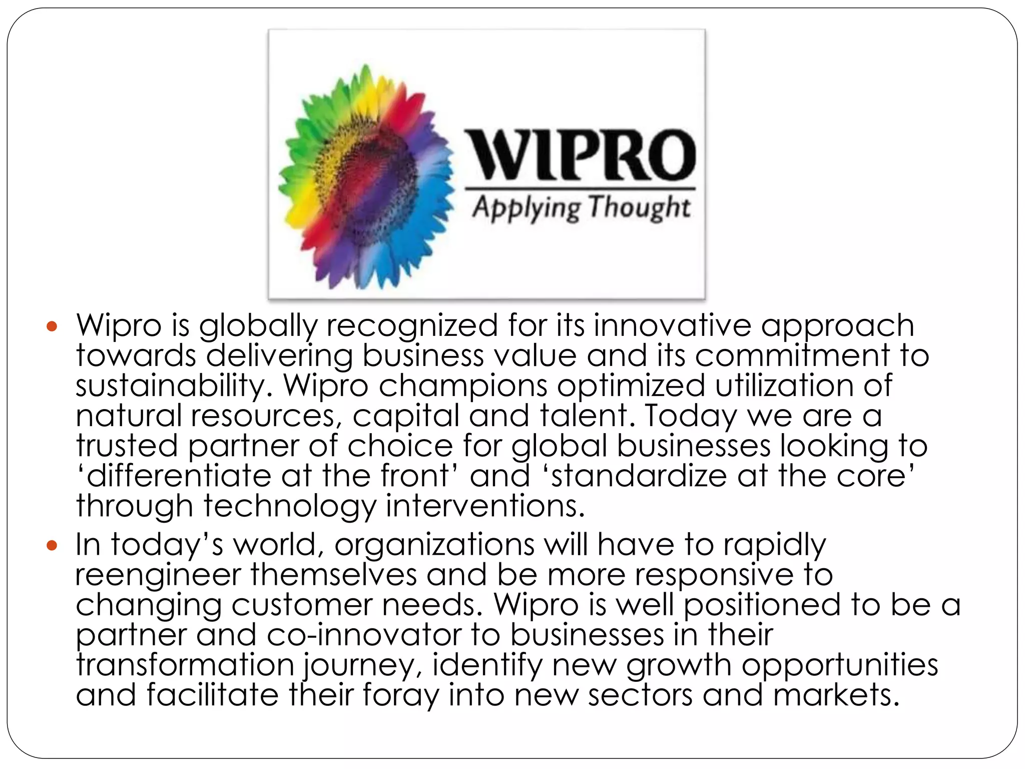 Wipro | PPTX