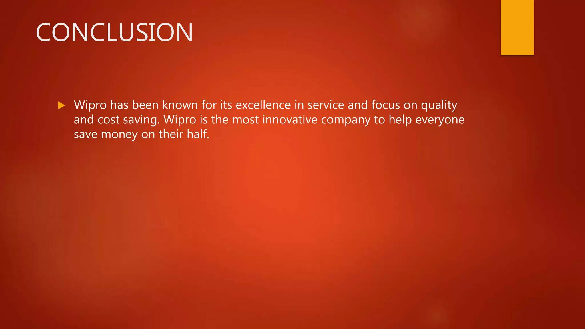 Wipro- applying thought.. | PPTX