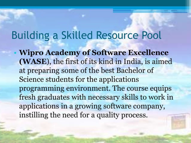 Wipro Ppt